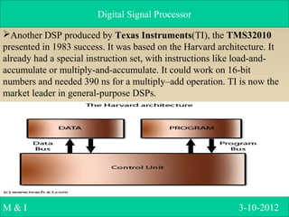 Digital Signal Processor | PPT