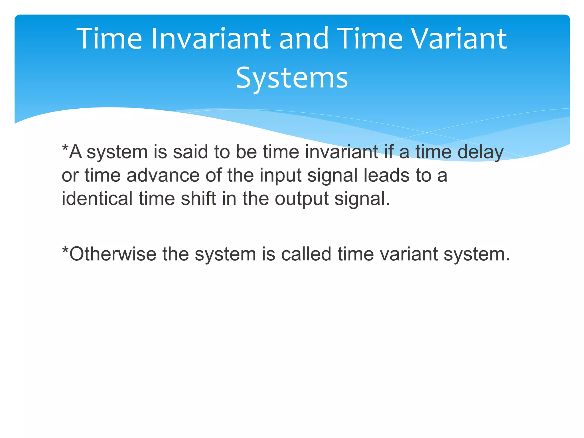 Signals and System | PPTX | Physics | Science