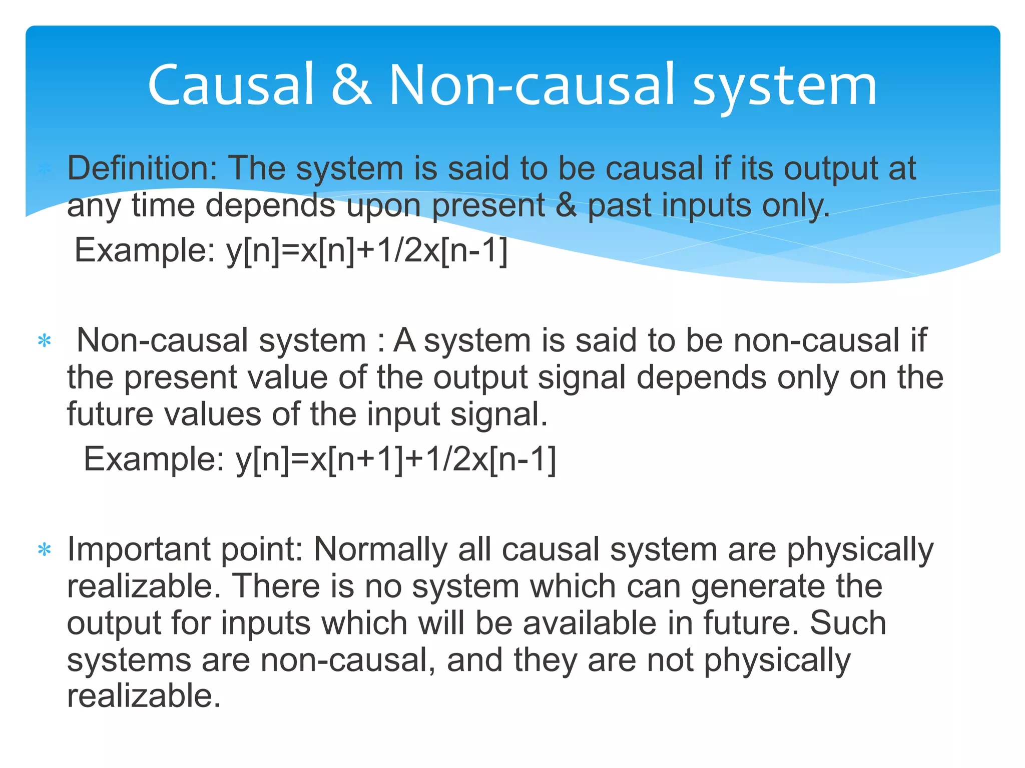 Signals and System | PPT