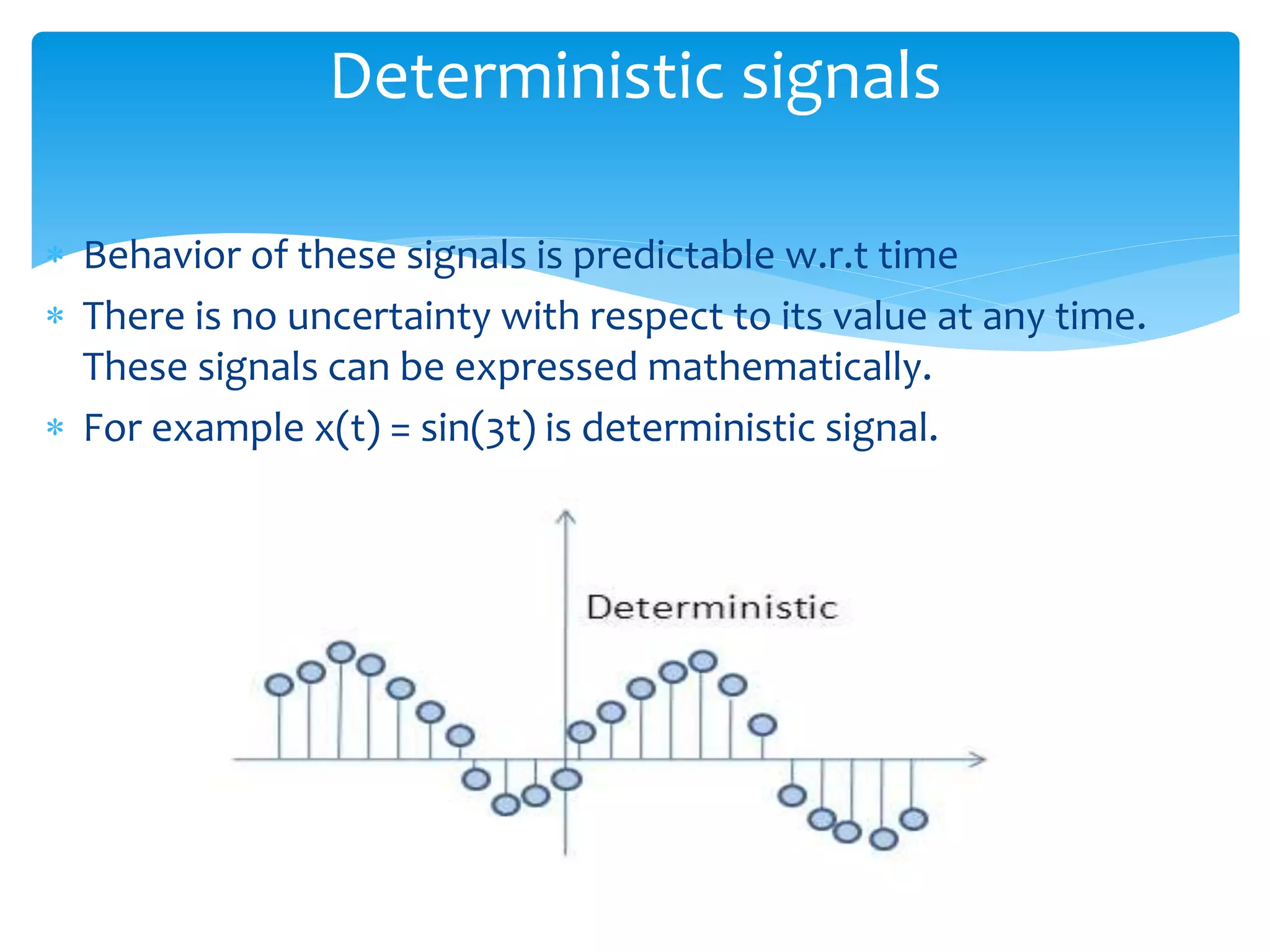 Signals and System | PPTX | Physics | Science