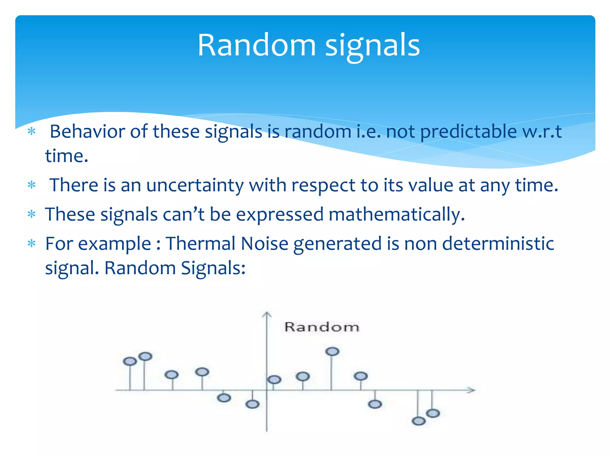 Signals and System | PPTX | Physics | Science