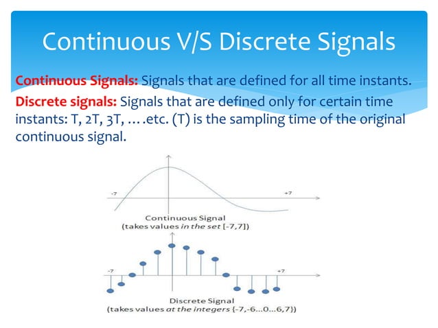 Signals and System | PPT
