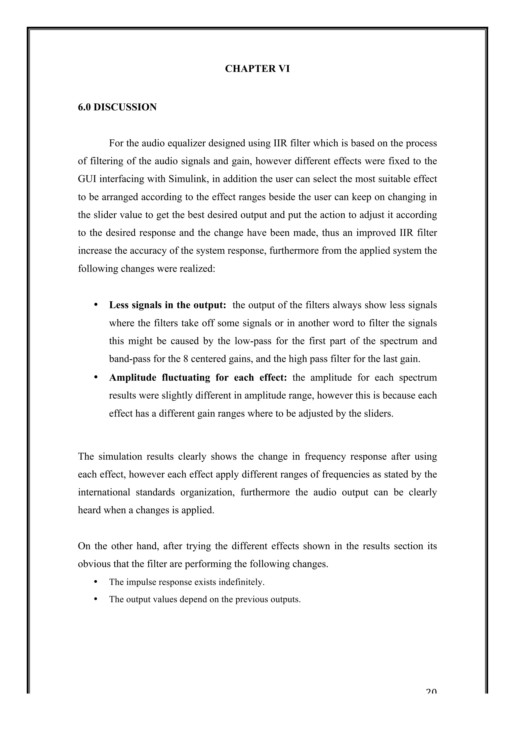 Graphical Equalizer Using Matlab Pdf Digital Audio Computer Software And Applications