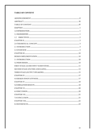 Graphical equalizer using MATLAB | PDF | Digital Audio | Computer Software and Applications