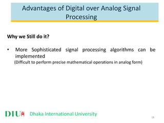 Introduction to Digital Signal Processing (DSP) | PPTX
