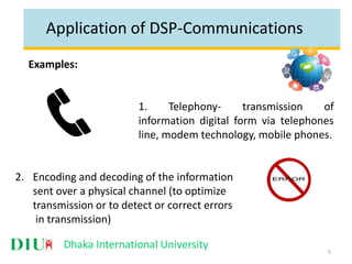 Introduction to Digital Signal Processing (DSP) | PPT