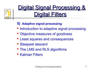 introduction to digital signal processing | PPT