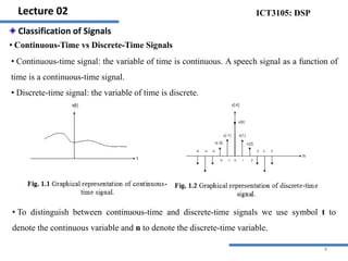 Dsp ict3105- lec02 | PPT
