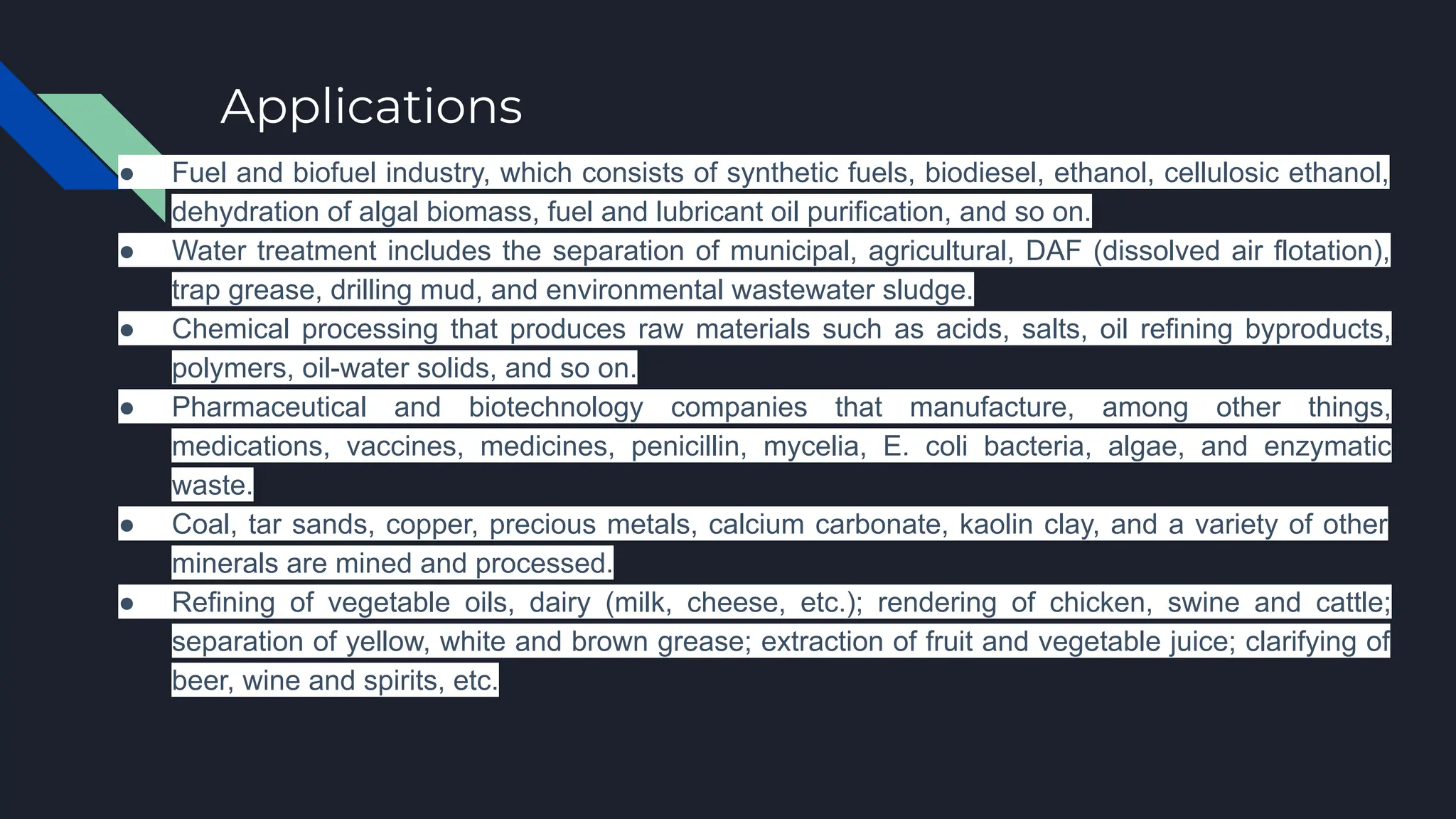 Downstream processing-Industrial Centrifugation Process | PDF