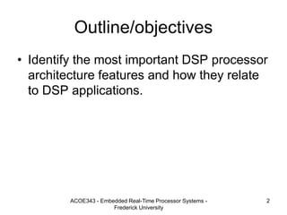 digital signal processing Power point presentation | PPT