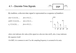 Dsp U Lec04 Discrete Time Signals & Systems | PDF