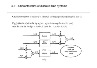 Dsp U Lec04 Discrete Time Signals & Systems | PDF