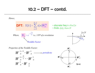 Dsp U Lec10 DFT And FFT | PDF