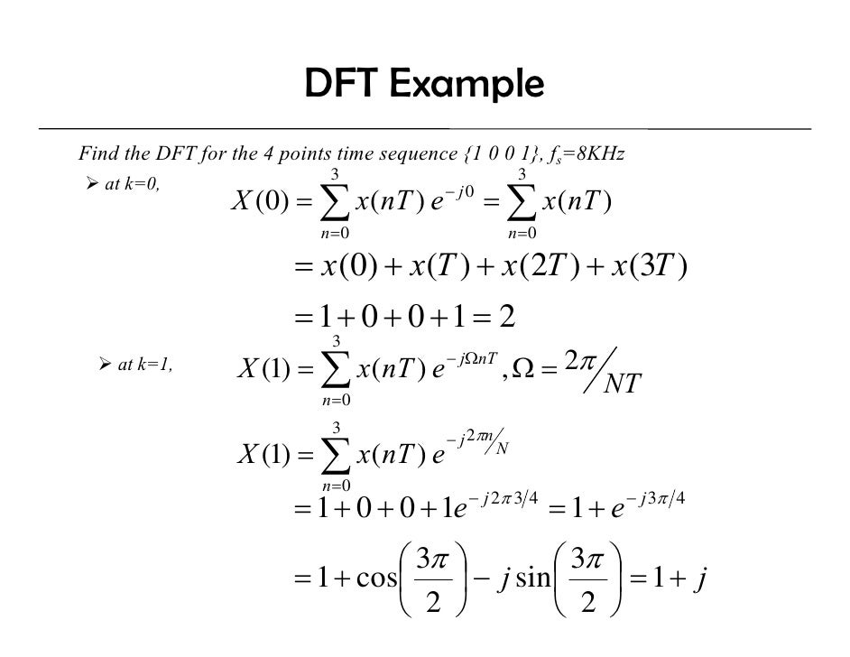 Dsp U Lec10 Dft And Fft