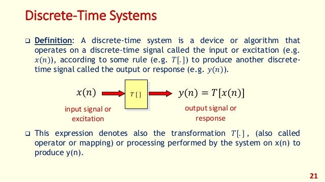DSP_2018_FOEHU - Lec 03 - Discrete-Time Signals and Systems