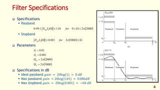 DSP_2018_FOEHU - Lec 07 - IIR Filter Design | PDF | Digital Audio | Computer Software and ...