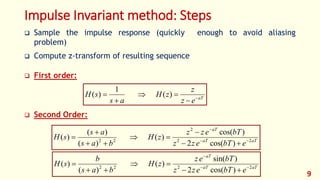 DSP_2018_FOEHU - Lec 07 - IIR Filter Design | PPT