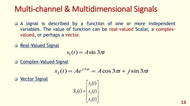 DSP_2018_FOEHU - Lec 1 - Introduction to Digital Signal Processing | PDF