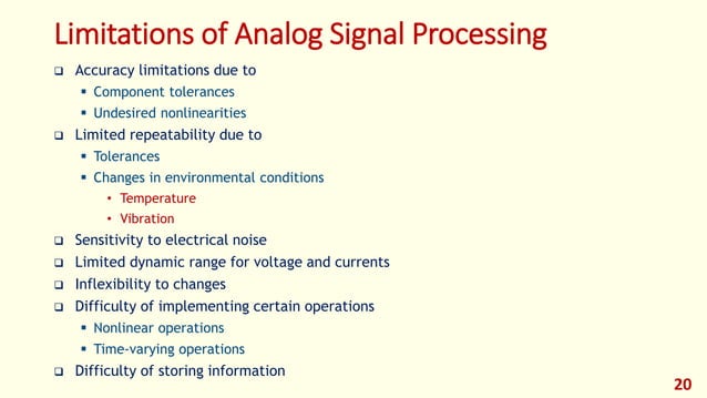 DSP_2018_FOEHU - Lec 1 - Introduction to Digital Signal Processing | PDF
