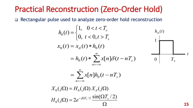 Dsp 2018 foehu - lec 10 - multi-rate digital signal processing | PDF