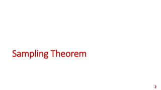Dsp 2018 foehu - lec 10 - multi-rate digital signal processing | PDF