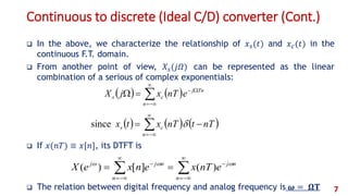 Dsp 2018 foehu - lec 10 - multi-rate digital signal processing | PDF