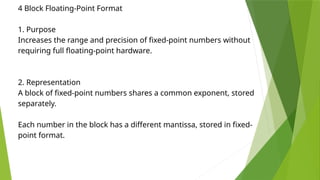 Digital signal processing and architecture | PPTX