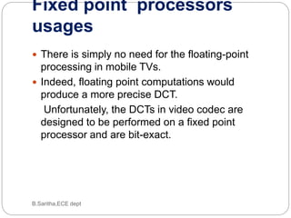 Number formats for signals and coefficients in DSP system | PPTX