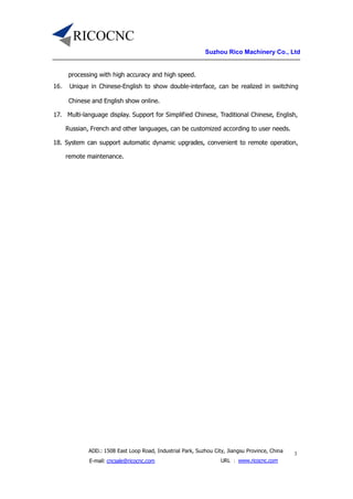 DSP A11 handle controller operating manual ricocnc | PDF