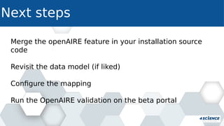 DSpace-CRIS & OpenAIRE | PPT