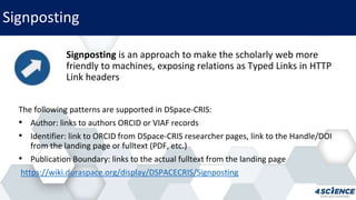DSpace-CRIS ORCID Integration | PPT