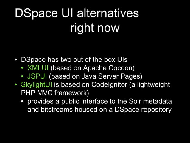 Introduction to DSpace | PPT