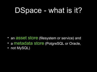 Introduction to DSpace | PPT