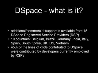 Introduction to DSpace | PPT