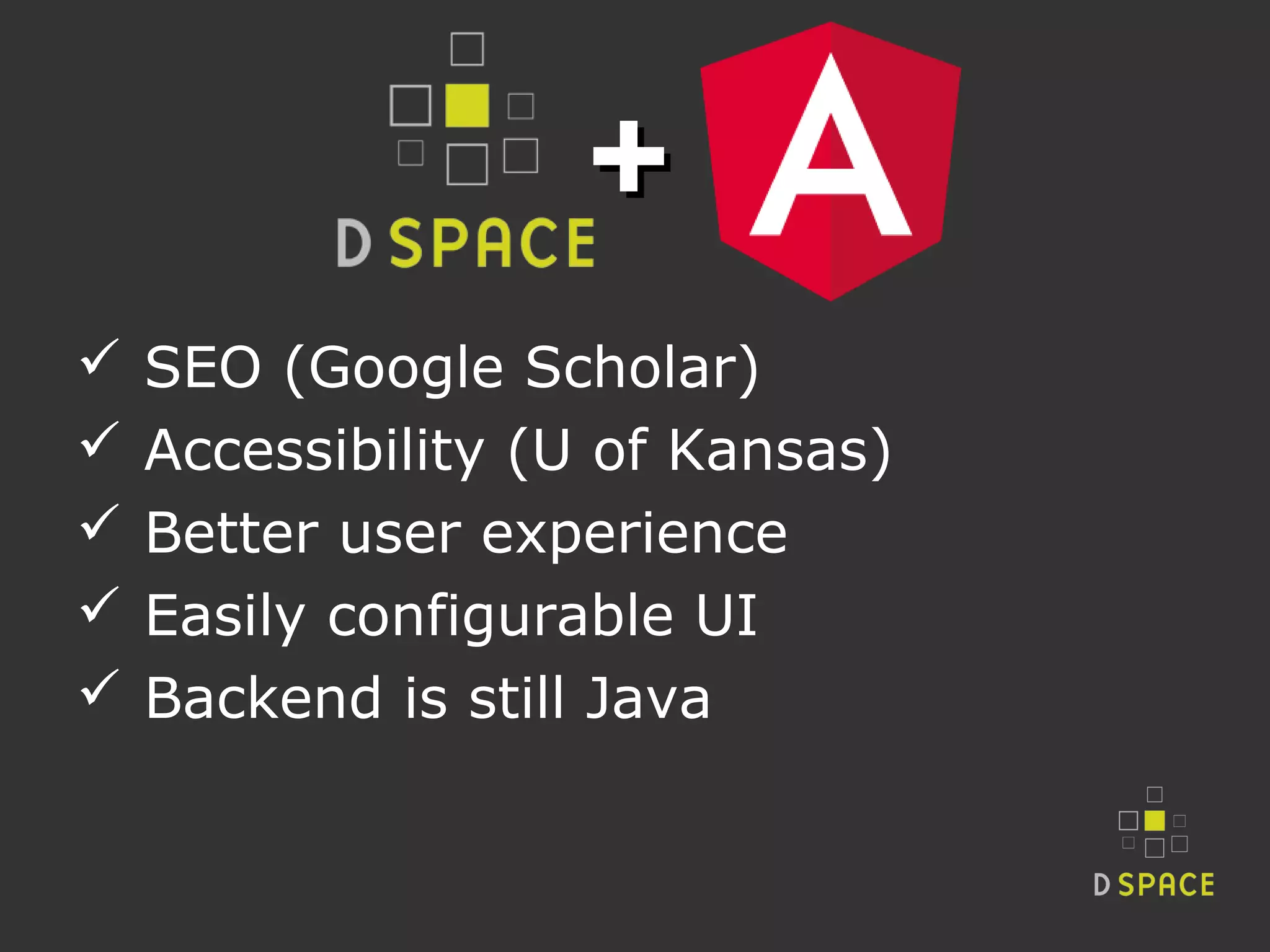 Introducing the New DSpace User Interface | PPT