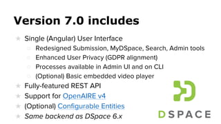 Dspace 7 presentation | PPTX