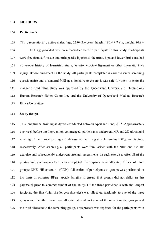 Impact of the Nordic hamstring and hip extension exercises on hamstring ...