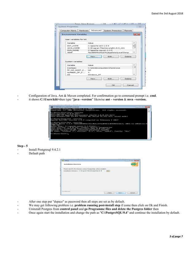 Installation of Dspace in Windows OS: A Complete Documentation | DOC | Programming Languages ...