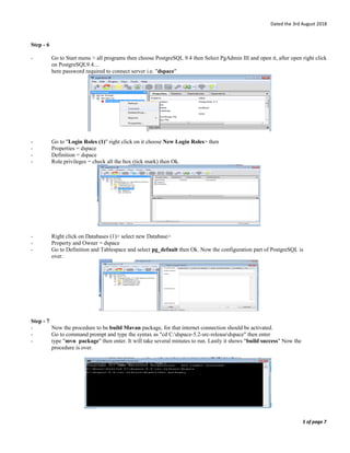 Installation of Dspace in Windows OS: A Complete Documentation | DOC | Programming Languages ...