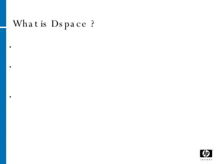 Dspace Installation Requirement | PPT