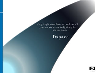 Dspace Installation Requirement | PPT