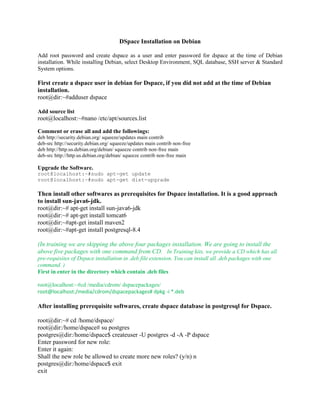 DSpace Manual for BALID Trainee | PDF