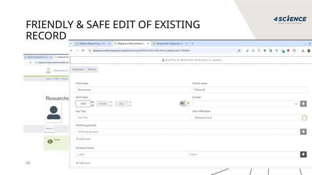 DSpace 8 features and DSpace 9&10 preview | PPTX