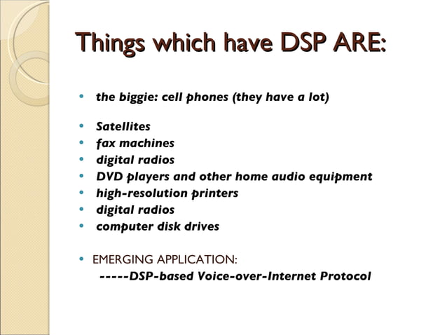Dsp Based Field Programable Gate Array Ppt