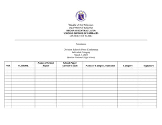 Division SChools PRess Conference-attendance.docx
