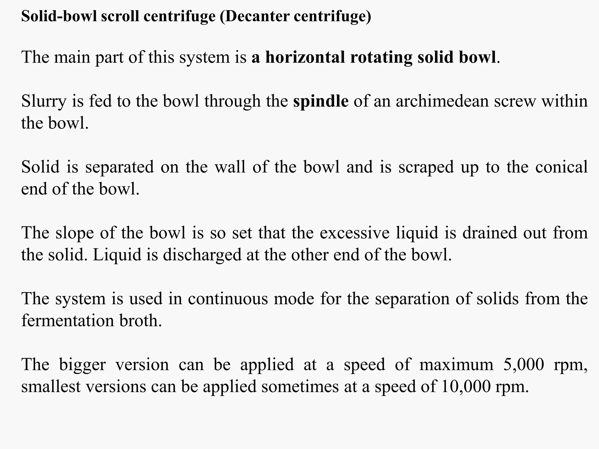Types of centrifugation used in downstream processing | PPT