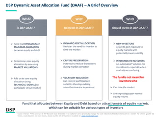 DSP Dynamic Asset Allocation Fund | PDF