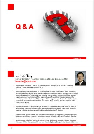 Oracle Financial Services - VN Cust Appreciation - Short Solutions ...