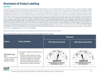 DSP Equity Savings Fund | PDF
