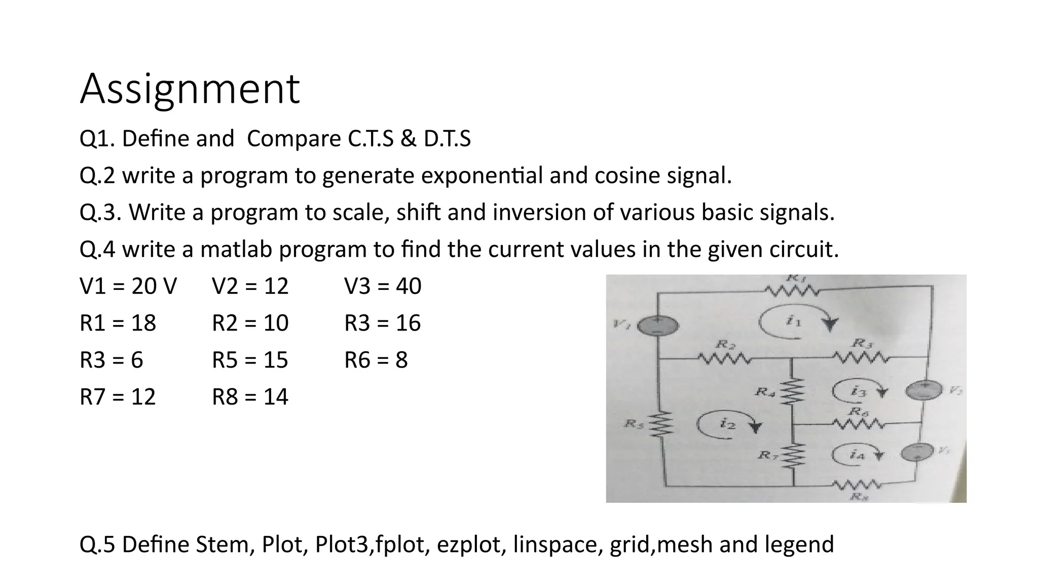DSP_EXP of matlab experiments for signal.pptx